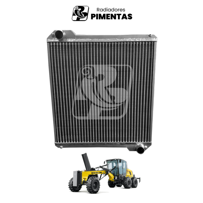 Radiador de Água – New Holland Rg140 Rg170 Rg200 – Radiadores Pimentas